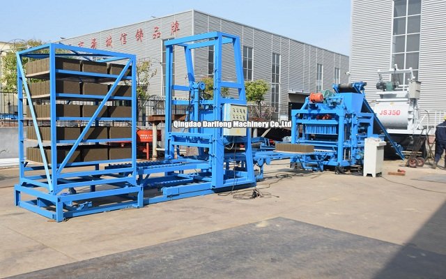 Concrete block making machine/ hydraulic block making machine/block ...